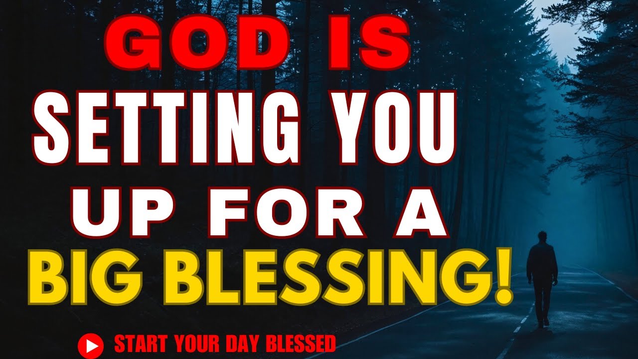 God Is Setting You Up For A Huge Blessing (Christian Motivation) - YouTube