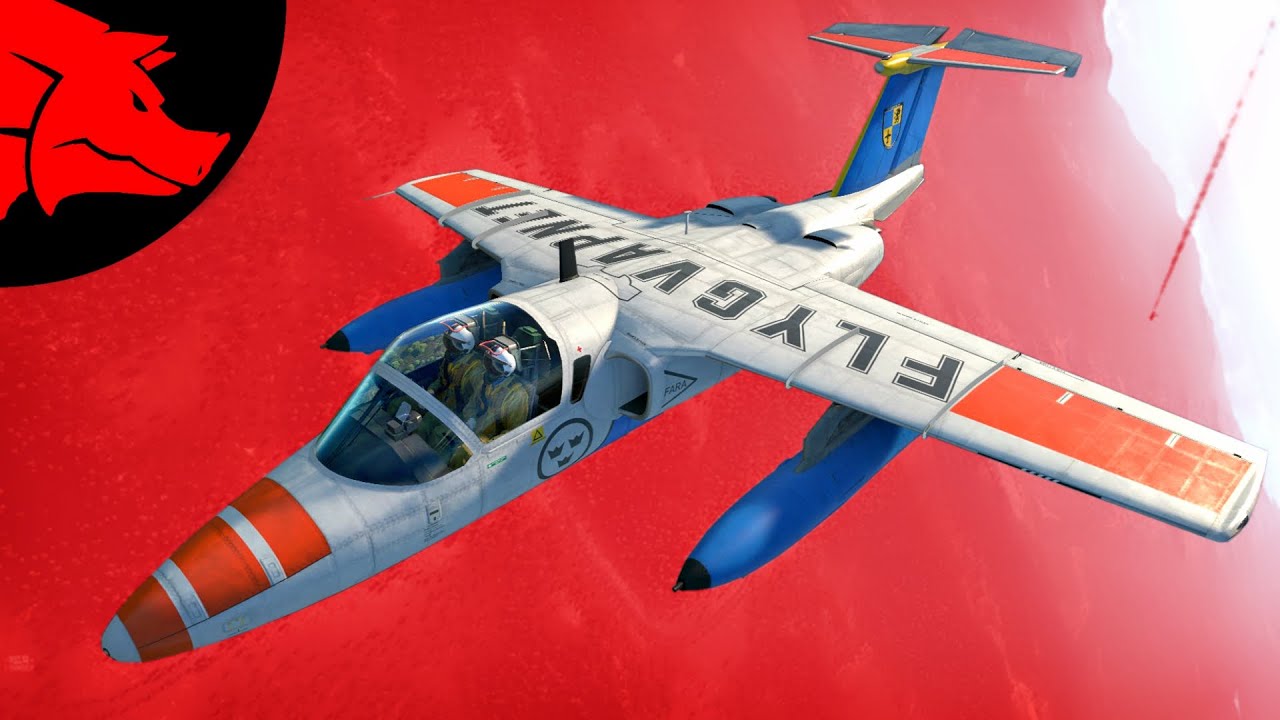 Saab SK60B || "The Steadfast Swede" [War Thunder Air Forces] - YouTube