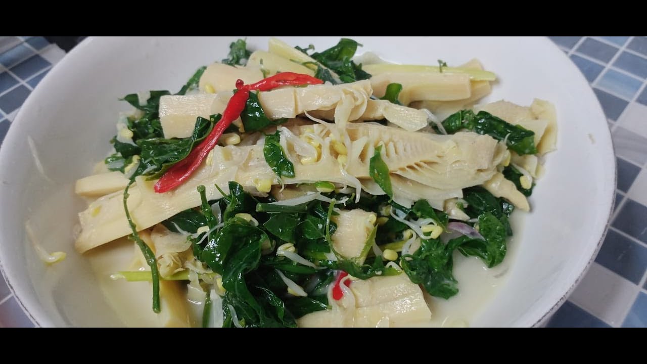 SANTAN PUTIH REBUNG MANIS SAYUR KATU DAN TOGE - YouTube