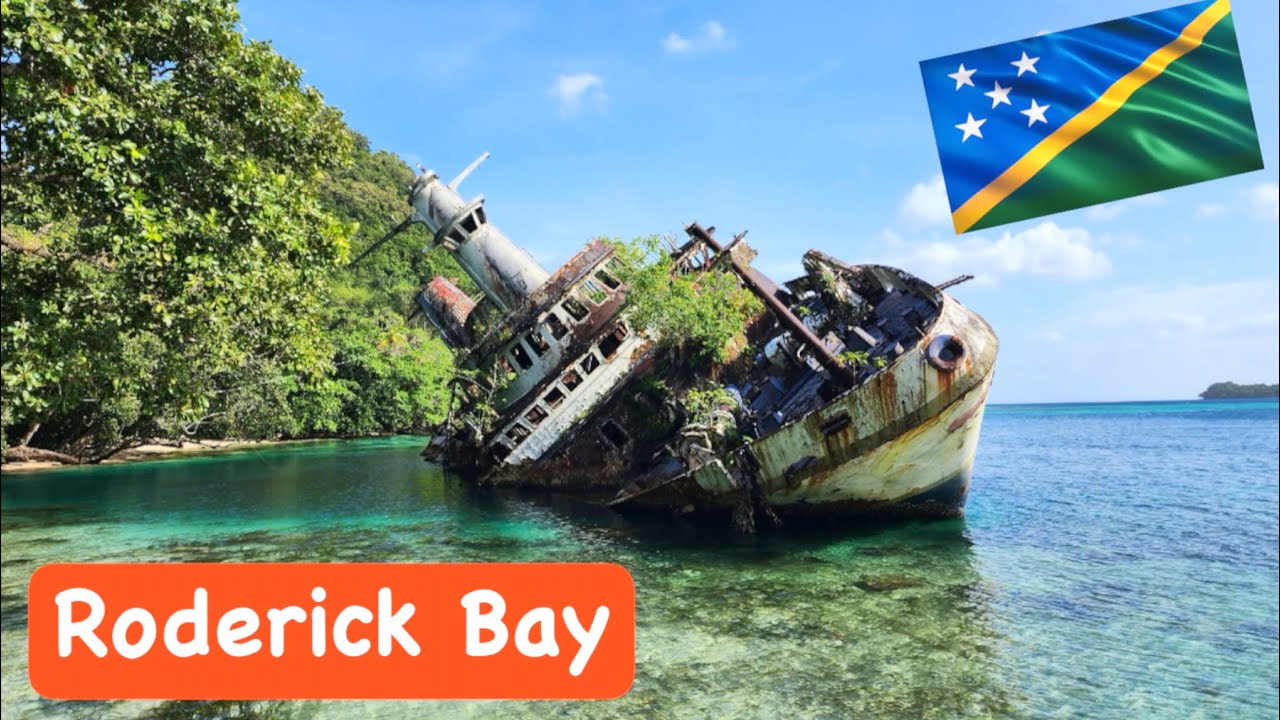 [Solomon Islands🇸🇧] Roderick Bay - Beautiful Ship Wreck Dive and ...
