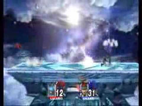 SSBB - Lucario UpB Trick + Snake Boost Smash - YouTube