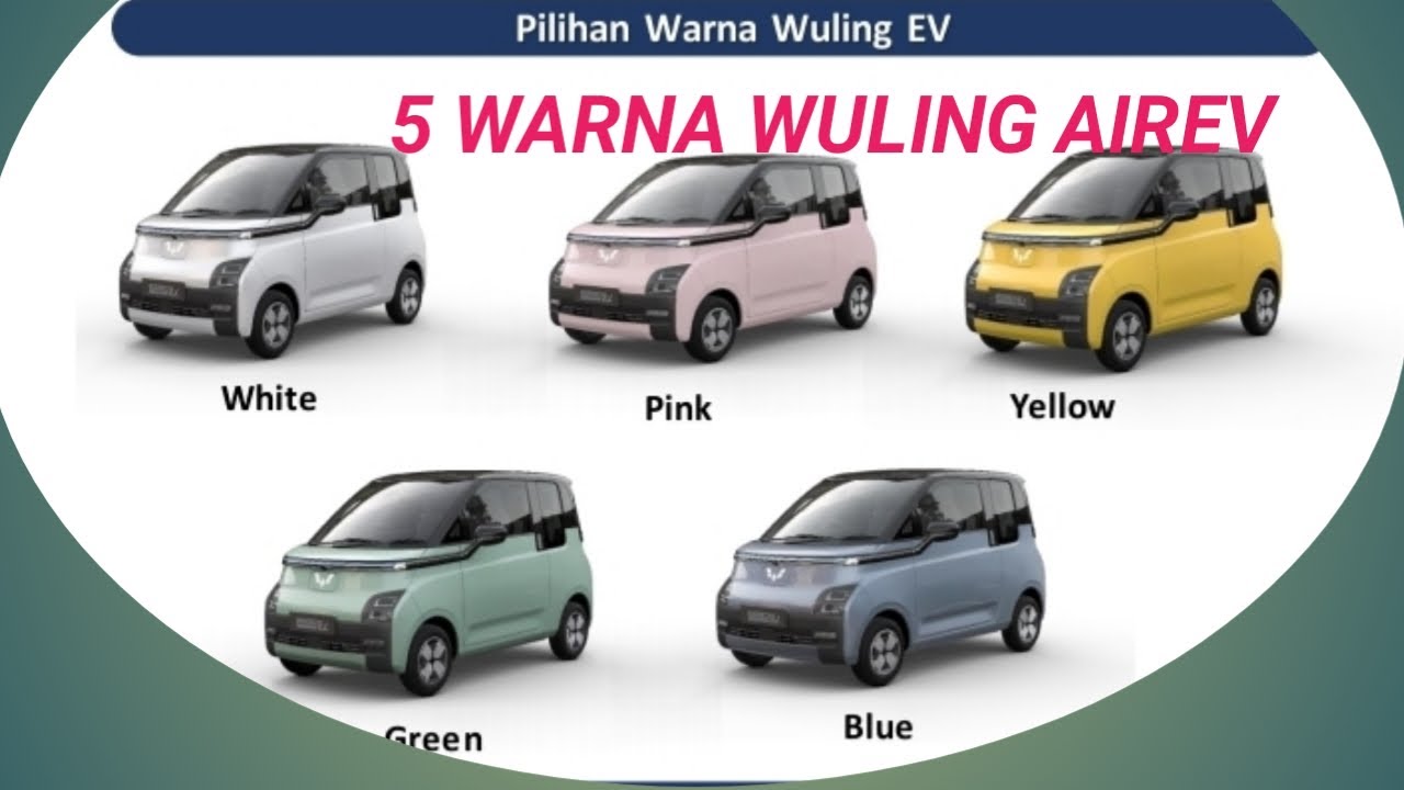 5 Warna pilihan Wuling AirEV dan Pameran Soft launching di Surabaya ...