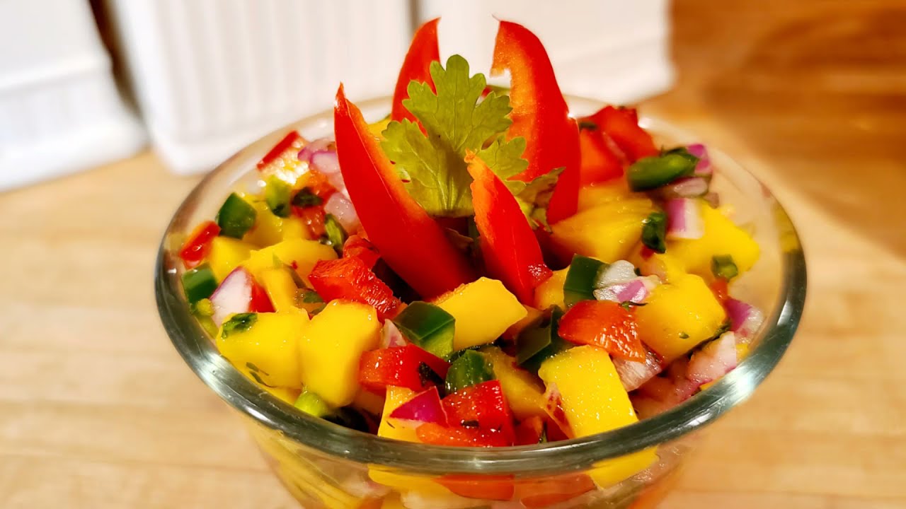 COMO FAZER SALSA / SALSA DE MANGA PARA ACOMPANHAMENTO OU DECORACAO DE ...