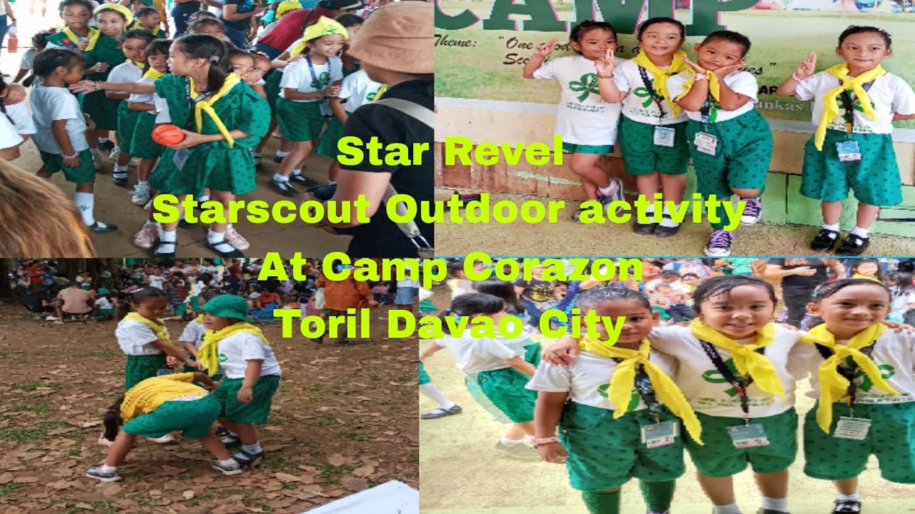 Star Revel Starscout Outdoor activity at Camp Corazon Toril Davao City ...