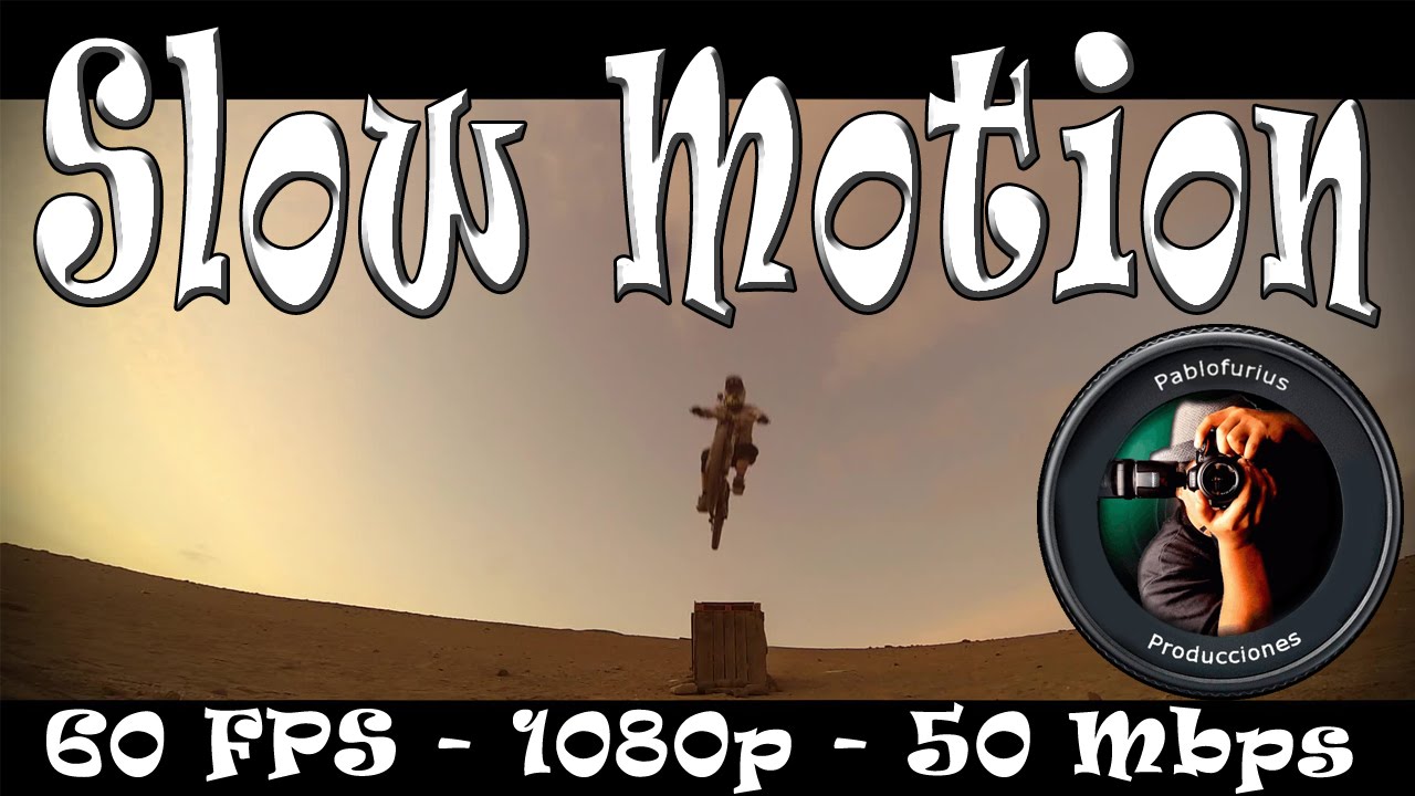 GoPro Slow Motion 1080p 60 fps 50 Mbps - YouTube