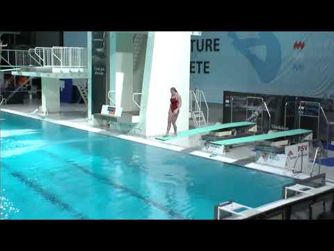 Girls A 1m preliminary - Eindhoven Diving Cup 2020