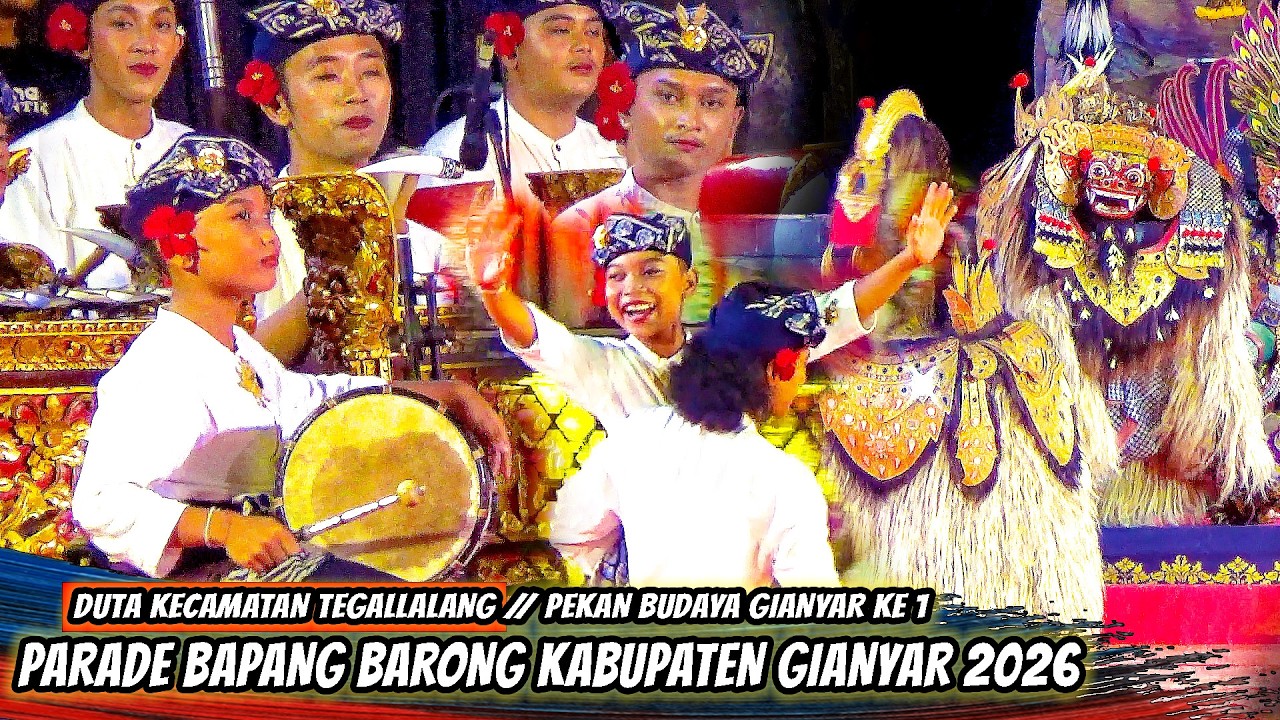 BAPANG BARONG DUTA KECAMATAN TEGALLALANG | PARADE BAPANG BARONG, PEKAN ...