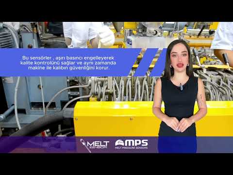 Melt Sensör Eriyik Basınç Sensörleri - Granül Extruder Prosesleri