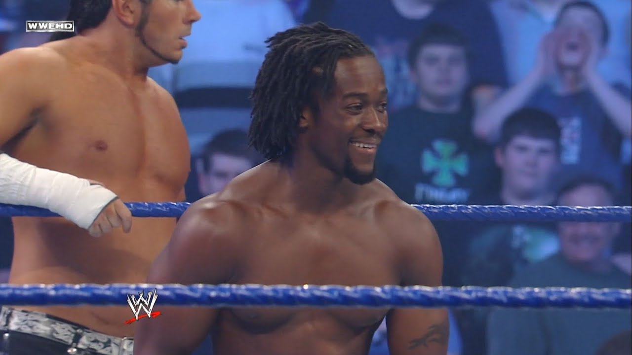 Matt Hardy & Kofi Kingston vs Shelton Benjamin & Elijah Burke: WWE ...