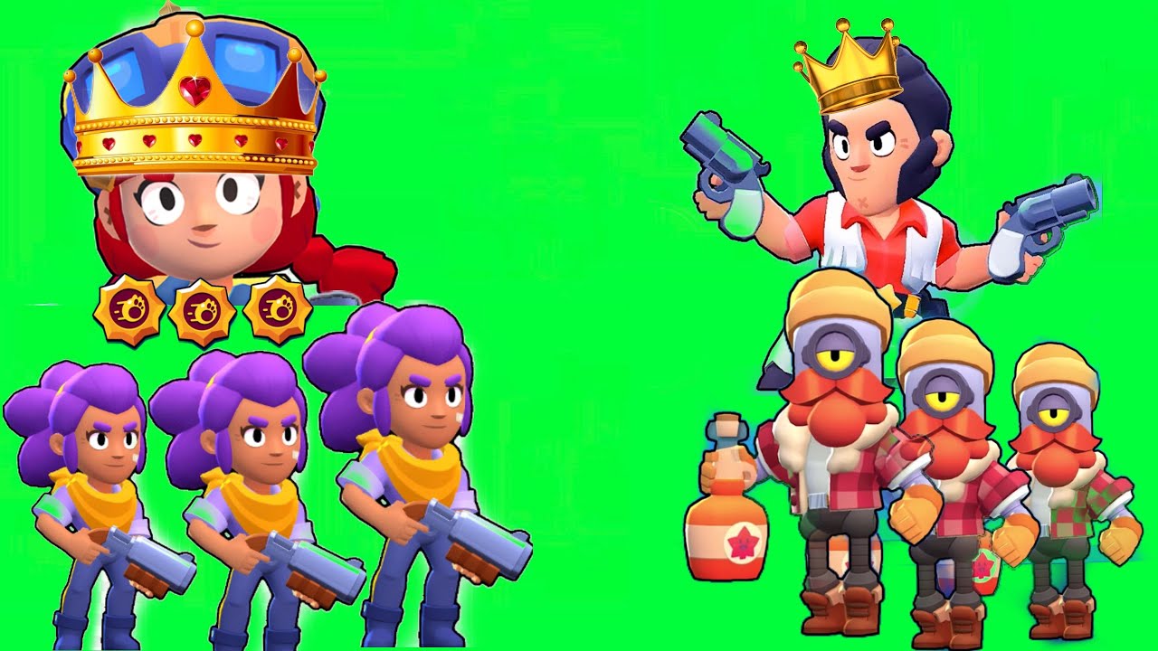 REGELE SE LUPTA CU REGINA DIN BRAWL STARS - YouTube