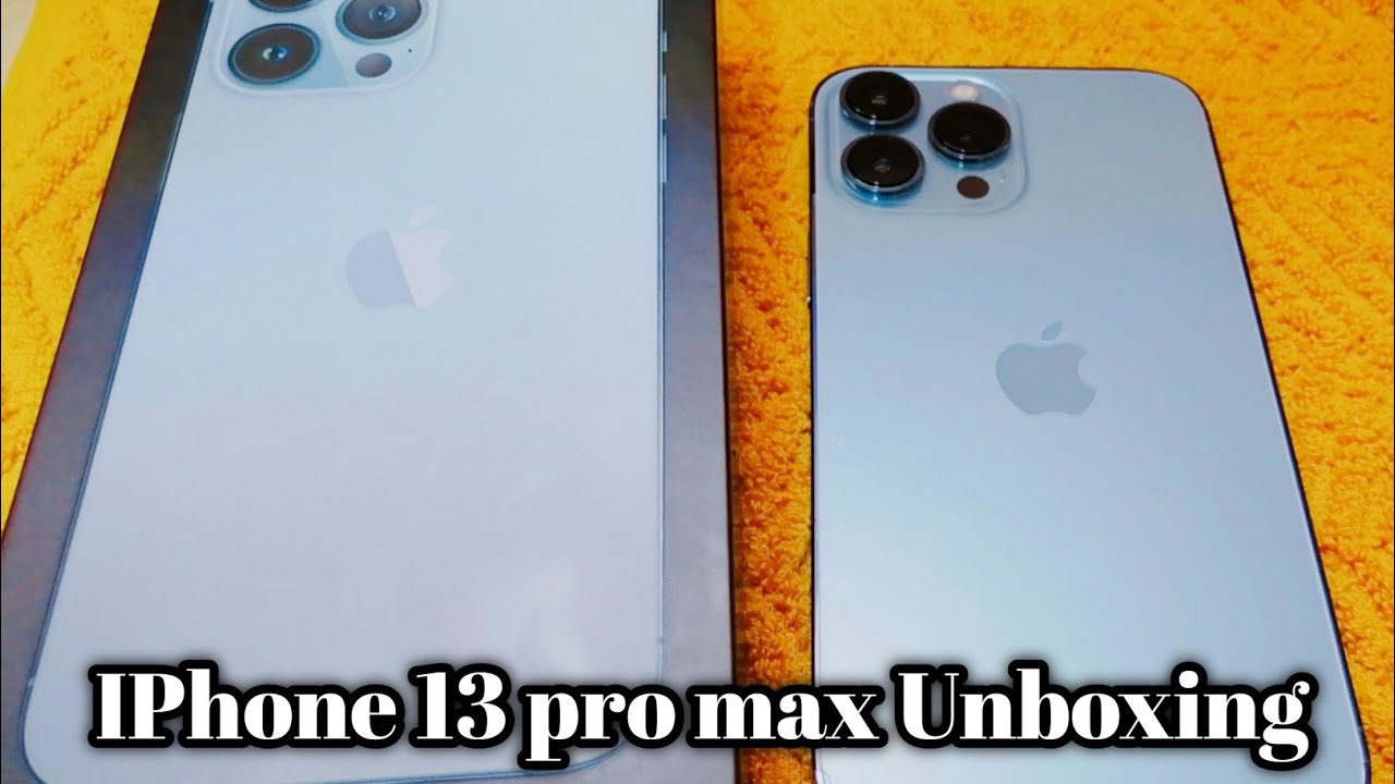 iPhone 13 pro max unboxing video // first look // Accessories #iphone # ...