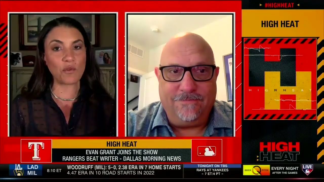 Evan Grant Joins MLB Network to Discuss Next Steps for Rangers - YouTube