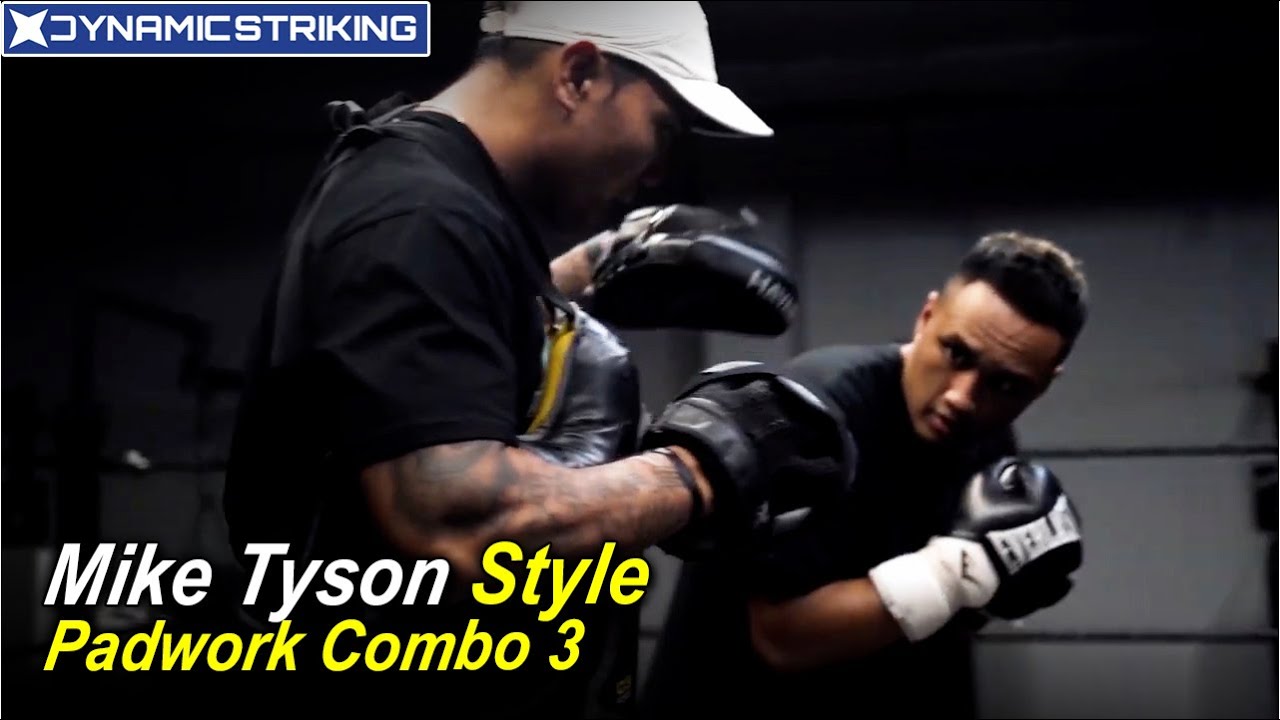 Tyson Style Padwork Combo 3 by Ray Sabur - YouTube