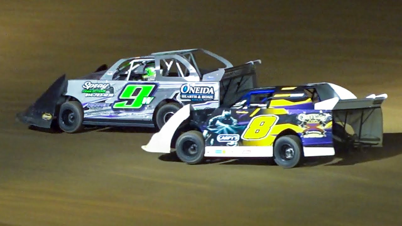 SHARP Mini Late Model Feature | McKean County Raceway | 7-5-24 - YouTube