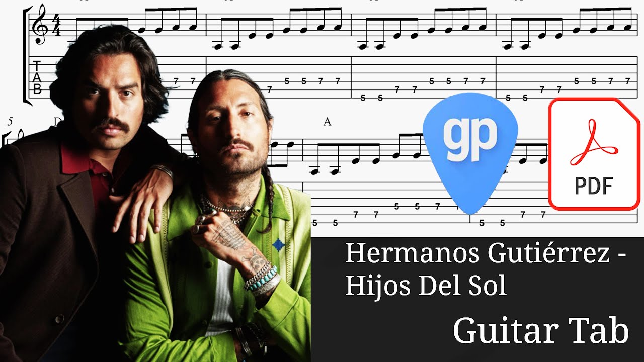 Hermanos Gutiérrez - Hijos Del Sol Guitar Tabs [TABS] - YouTube