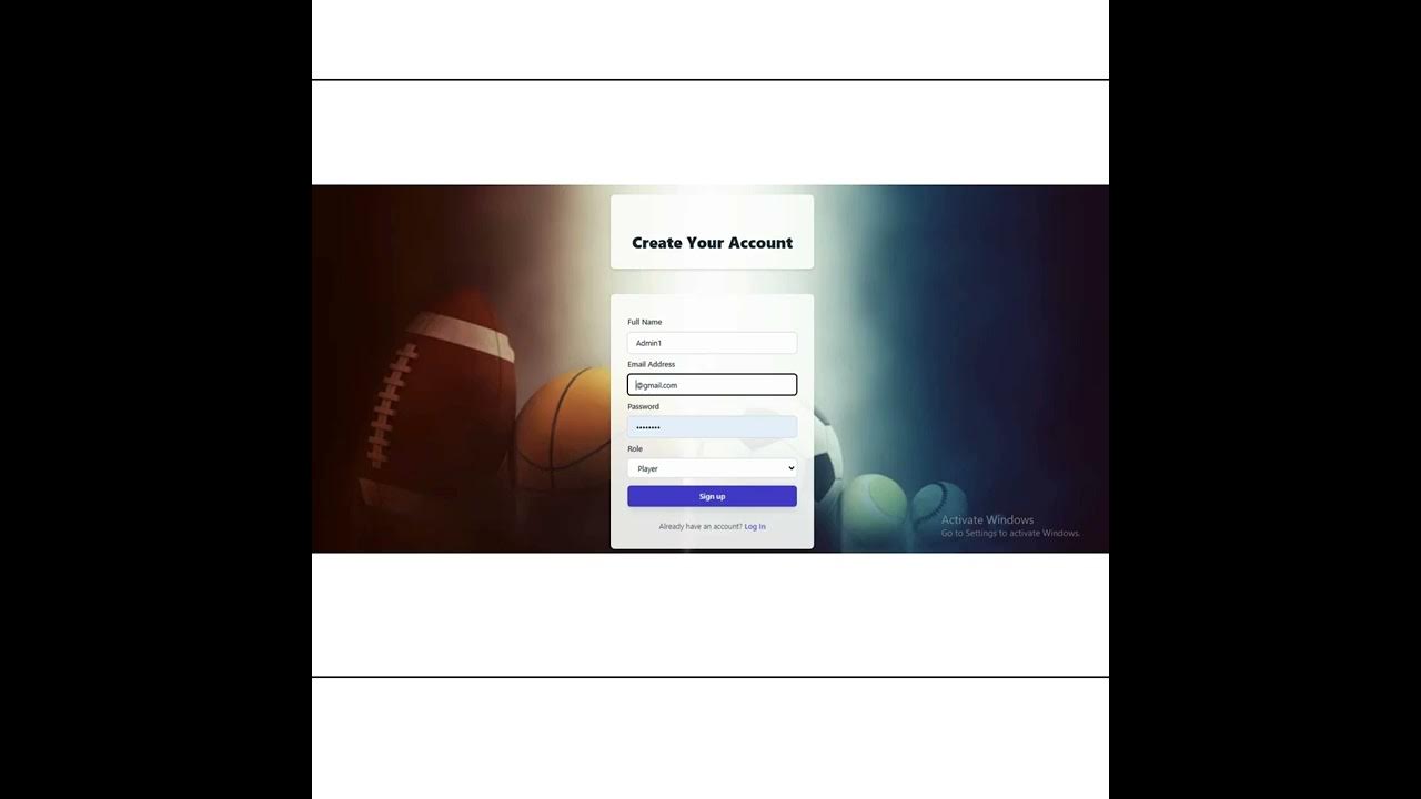 Sports Scheduler using Postgresql and node.js - YouTube