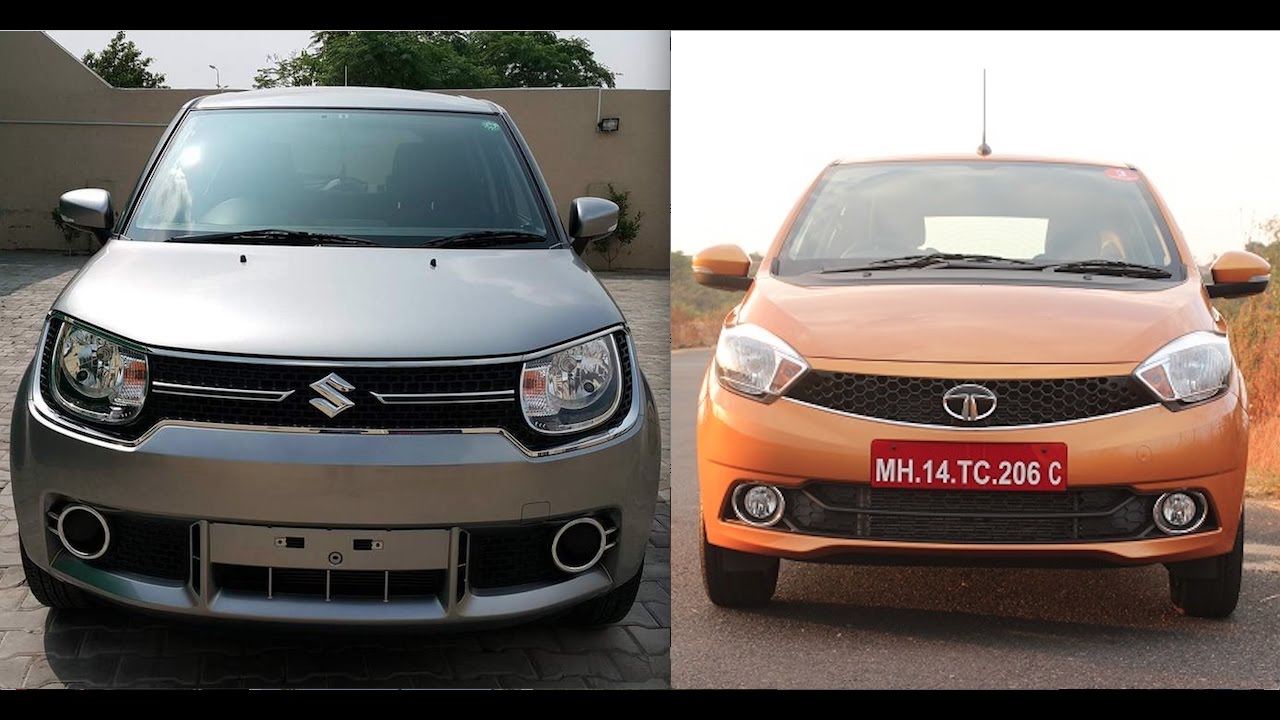 Maruti Suzuki IGNIS Vs Tata Tiago - YouTube