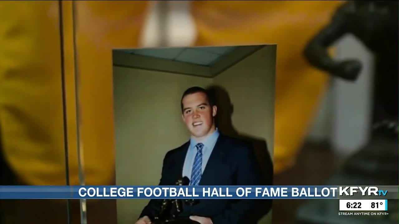 Greg Eslinger on the College Football Hall of Fame ballot - YouTube