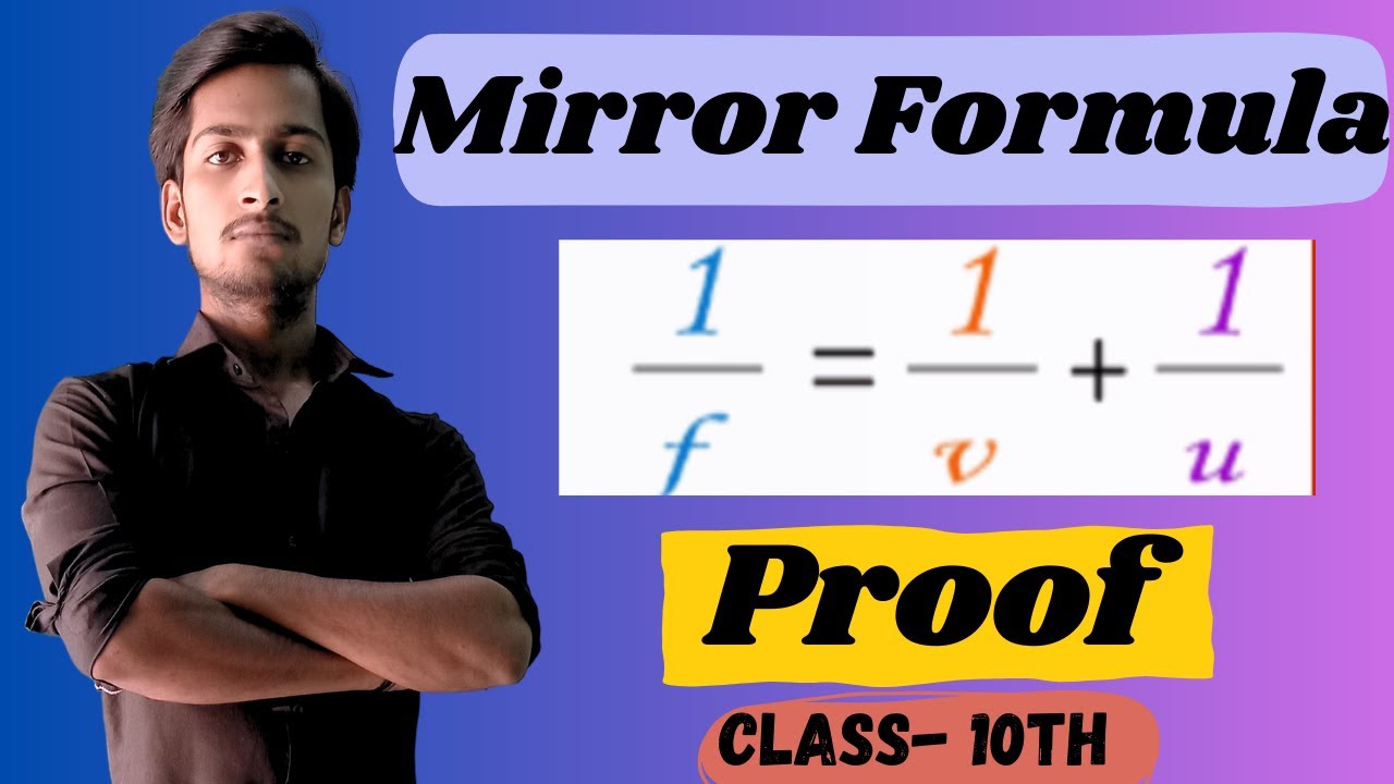 Mirror formula proof |Light reflection and refraction | #science # ...