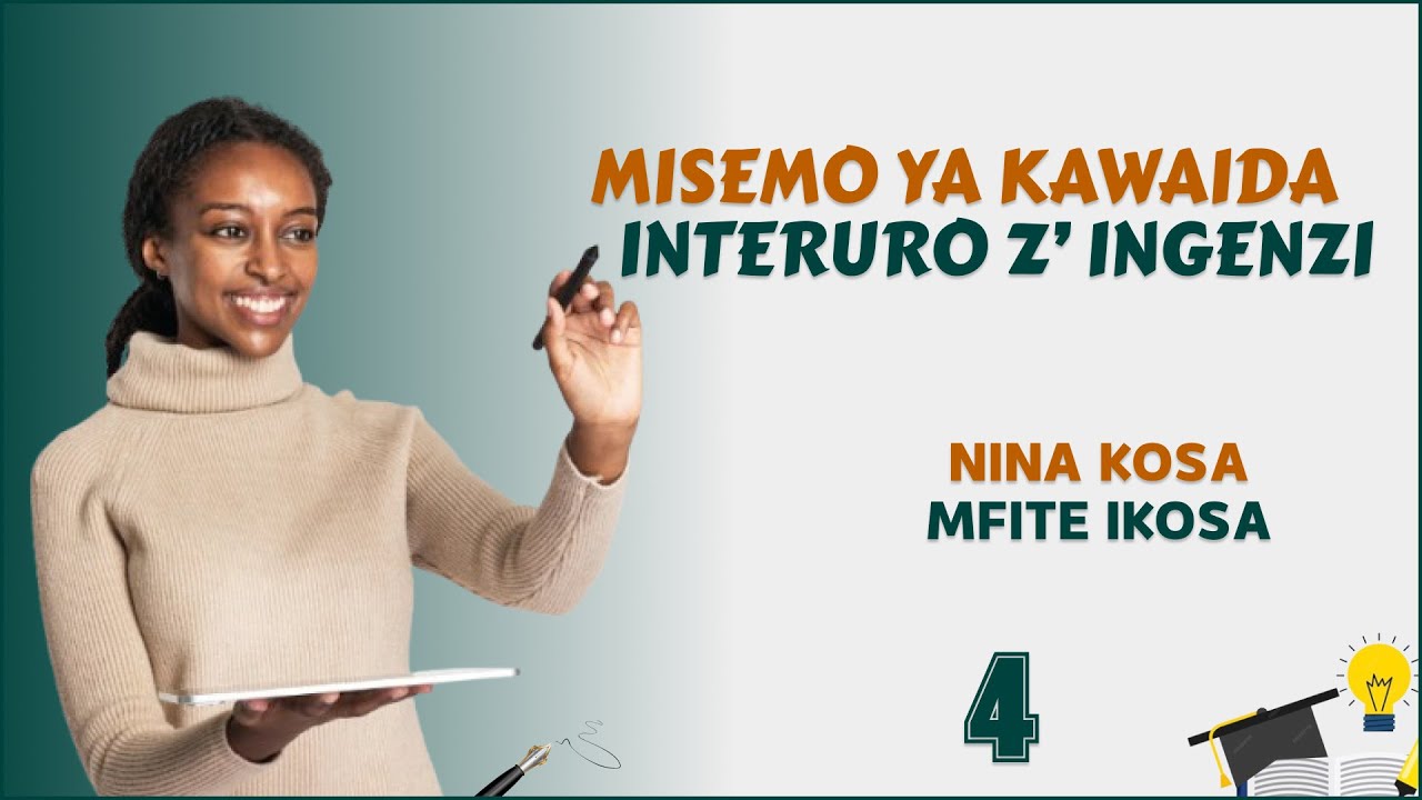 Kwiga / Kujifunza SWAHILI KINYARWANDA 4 ( Interuro z' ingenzi / Misemo ...
