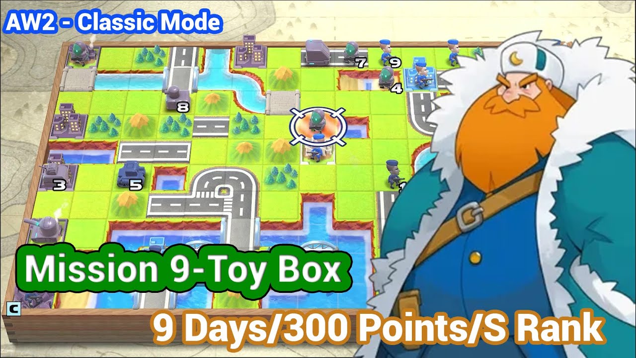 AW2 - Mission 9 Toy Box Olaf - Classic Campaign | Advance War 1+2 Re ...