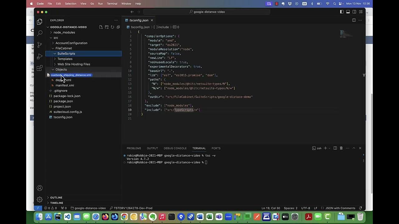 NetSuite SuiteScript 2.1 Demo - VS Code - Google Distance API - YouTube NetSuite SuiteScript 2.1 Demo - VS Code - Google Distance API - YouTube