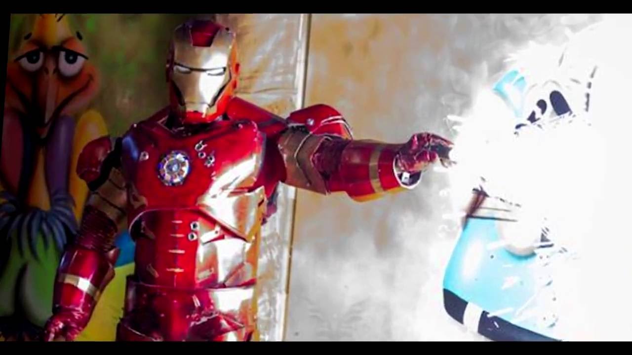 Iron Man Animacion Infantil Argentina 2016 - YouTube