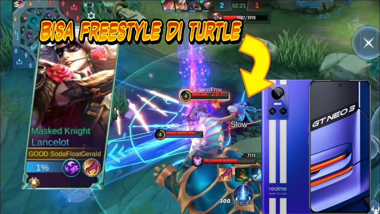 Realme GT Neo 3 Touch MLBB Responsive Test!!! Mobile Legends Lancelot ...