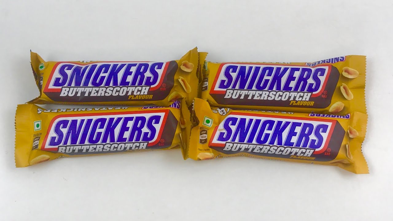 Lots of Snickers ButterScotch chocolates 🍫 - YouTube