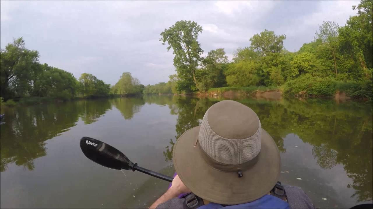 Kayaking the Huron River Ohio - YouTube