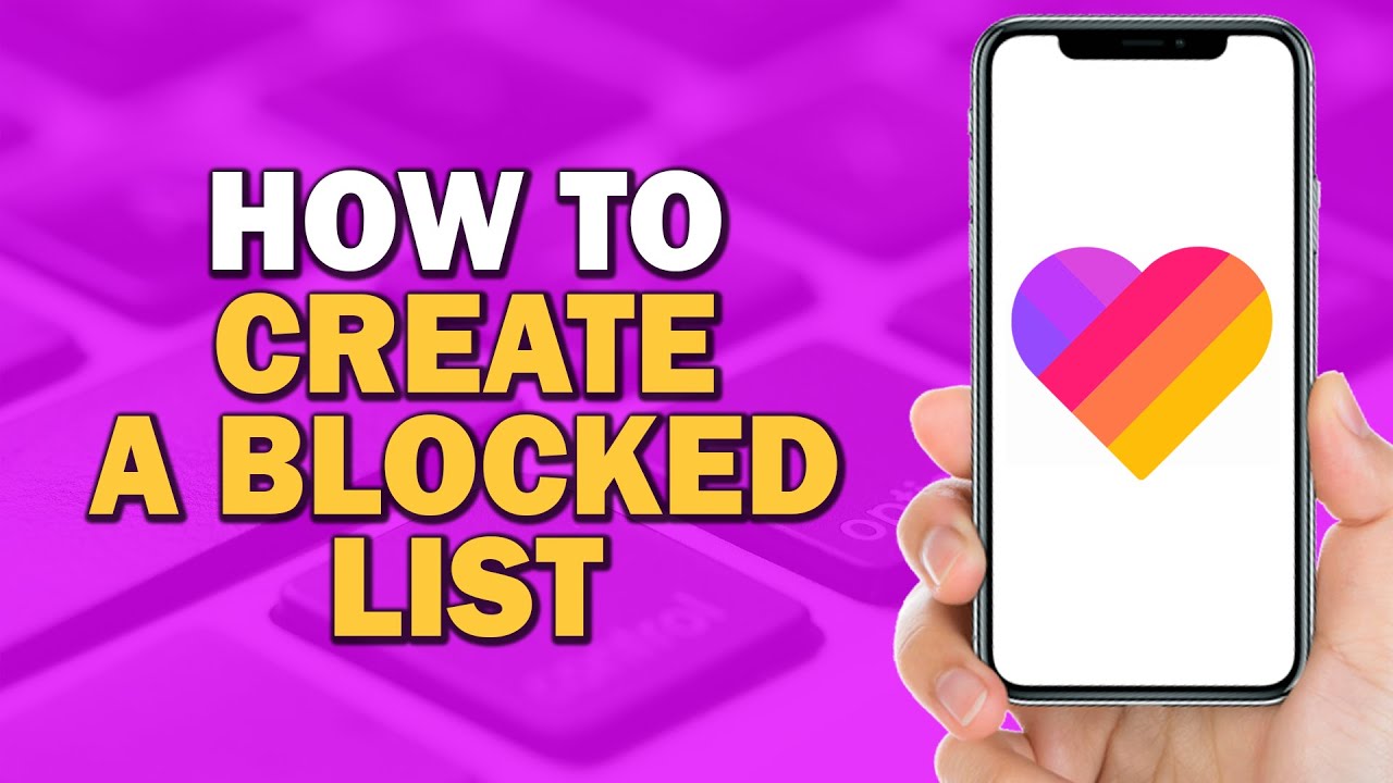 How To Create A Blocked List On Likee (Quick Tutorial) - YouTube