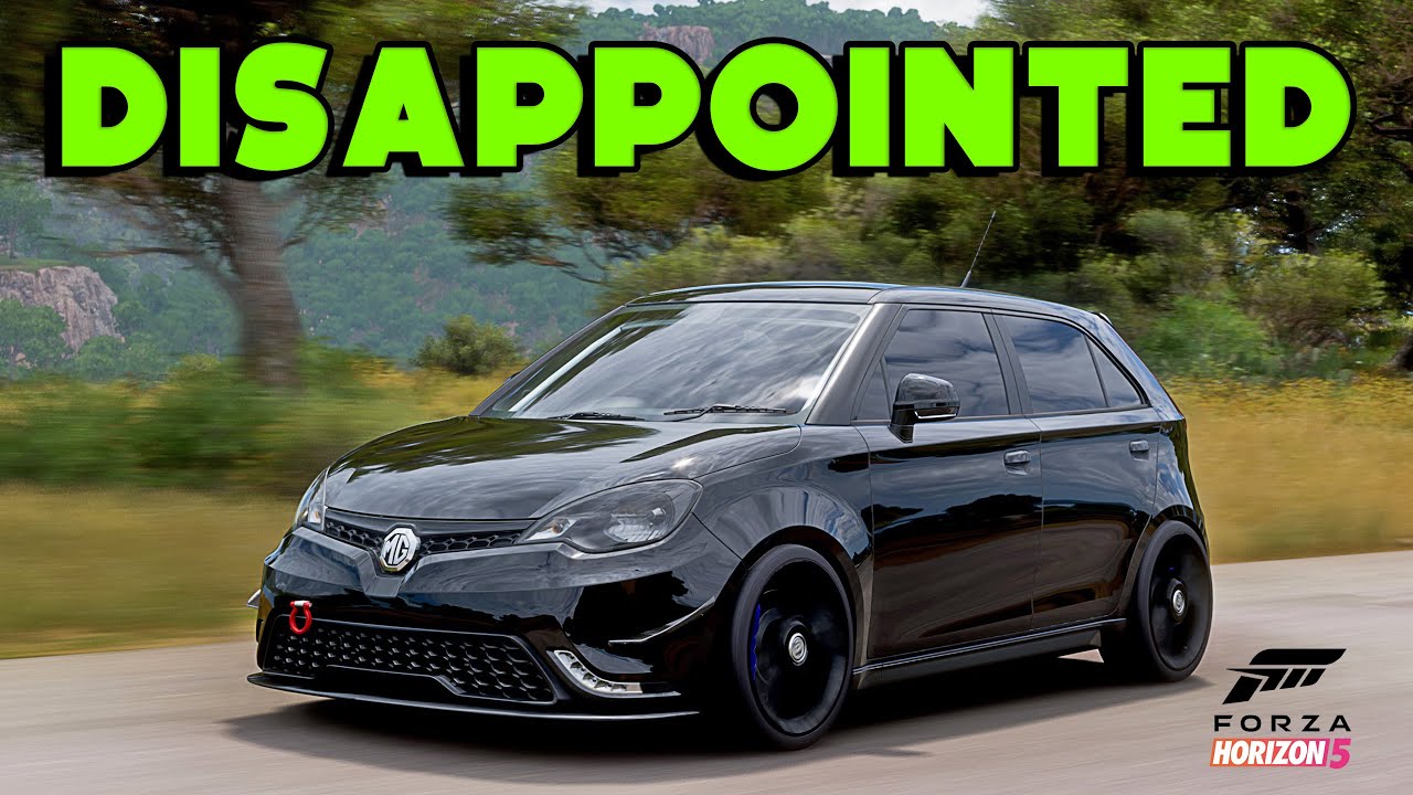 Forza Horizon 5 : MG MG3 Review & Customization - YouTube