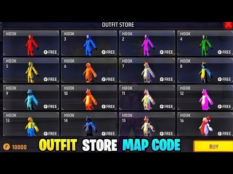 FREE FIRE NEW MAP CODE INDIA SERVER 🇮🇳 GOD MODE CRAFTLAND 🔥 || Free Fire Bundle Map Code 🔥 - YouTube