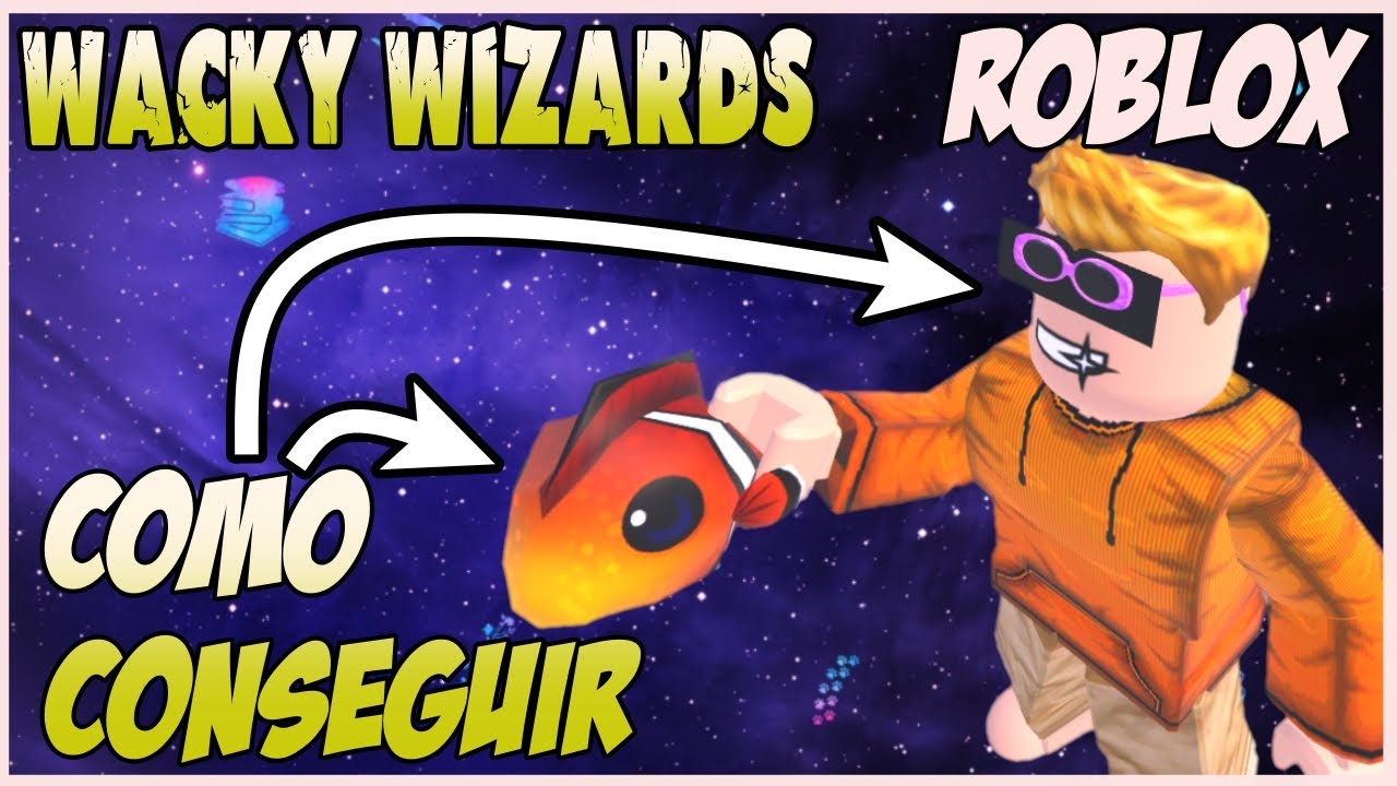 Como pegar o item do Peixe no Wacky Wizards Roblox / como pegar ...