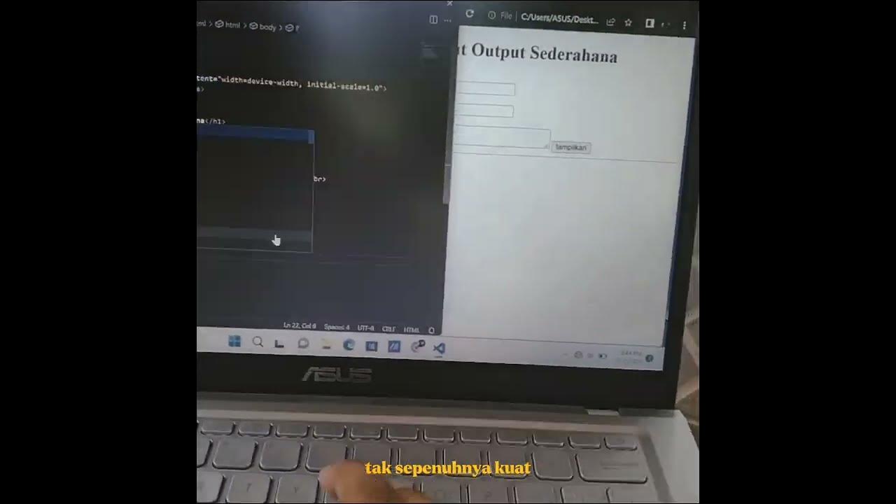 Praktikum Input_Output Javascript - YouTube Praktikum Input_Output Javascript - YouTube
