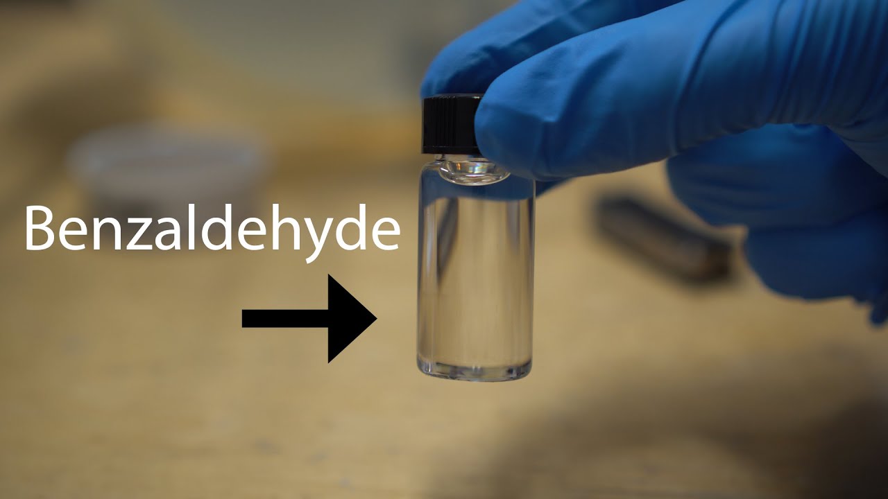 Making benzaldehyde so I can be friends with the DEA - YouTube