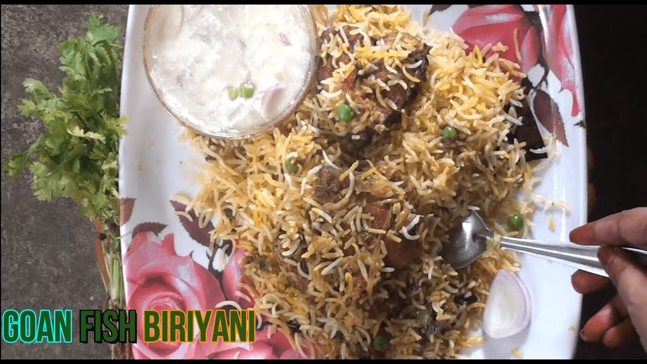Goan Fish Biryani | Goa Food - YouTube