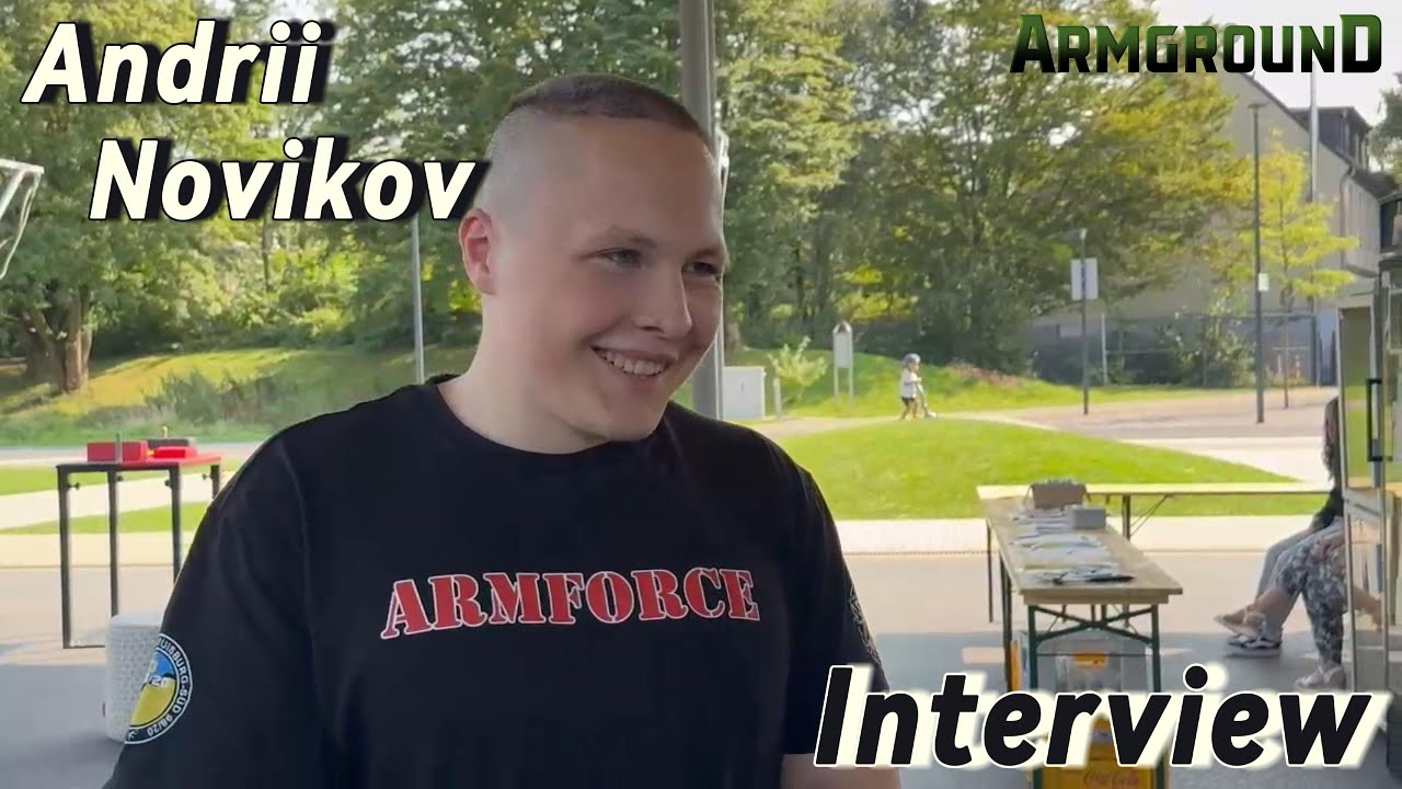 After Match Interview with Andrii Novikov - YouTube