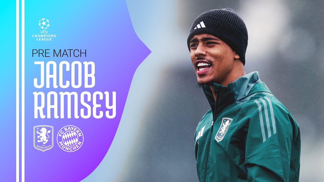PRE-MATCH | Jacob Ramsey ahead of Bayern Munich - YouTube
