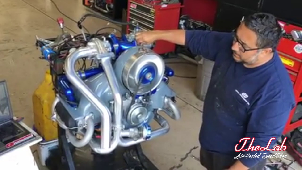 VW Turbo Engine Custom Header - YouTube