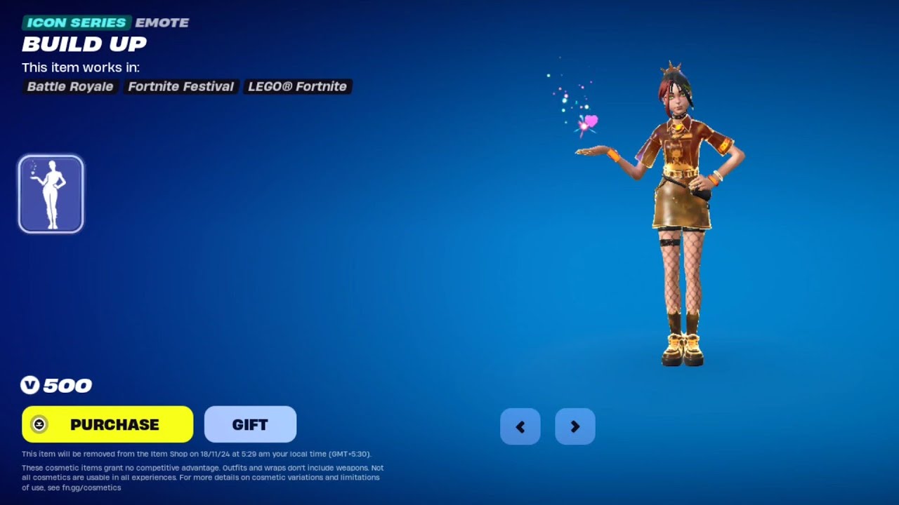 Fortnite Build Up Emote Get Gone Emote Return In Item Shop and Ice ...