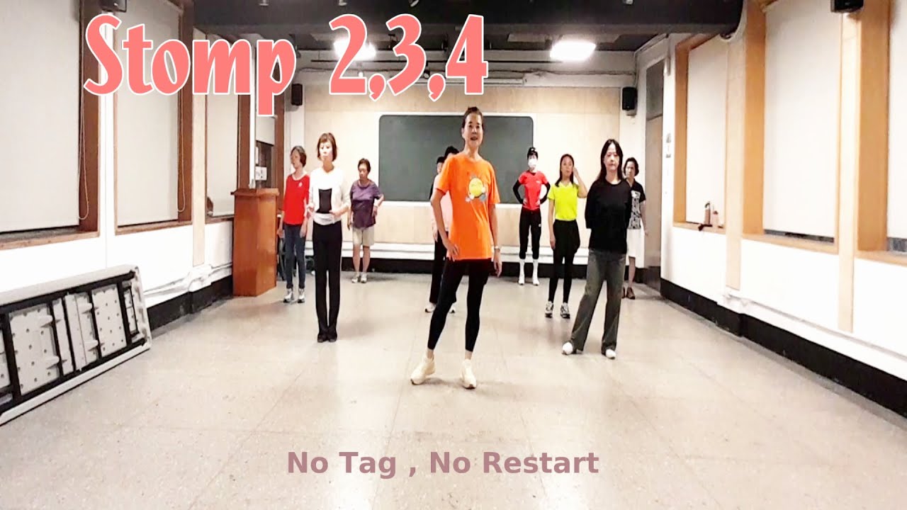 Stomp 2,3,4 - Line Dance (Improver) - YouTube