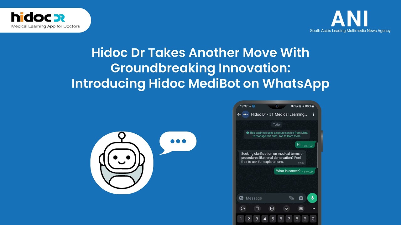 Introducing Hidoc MediBot: Your AI-Powered Healthcare Companion on ...