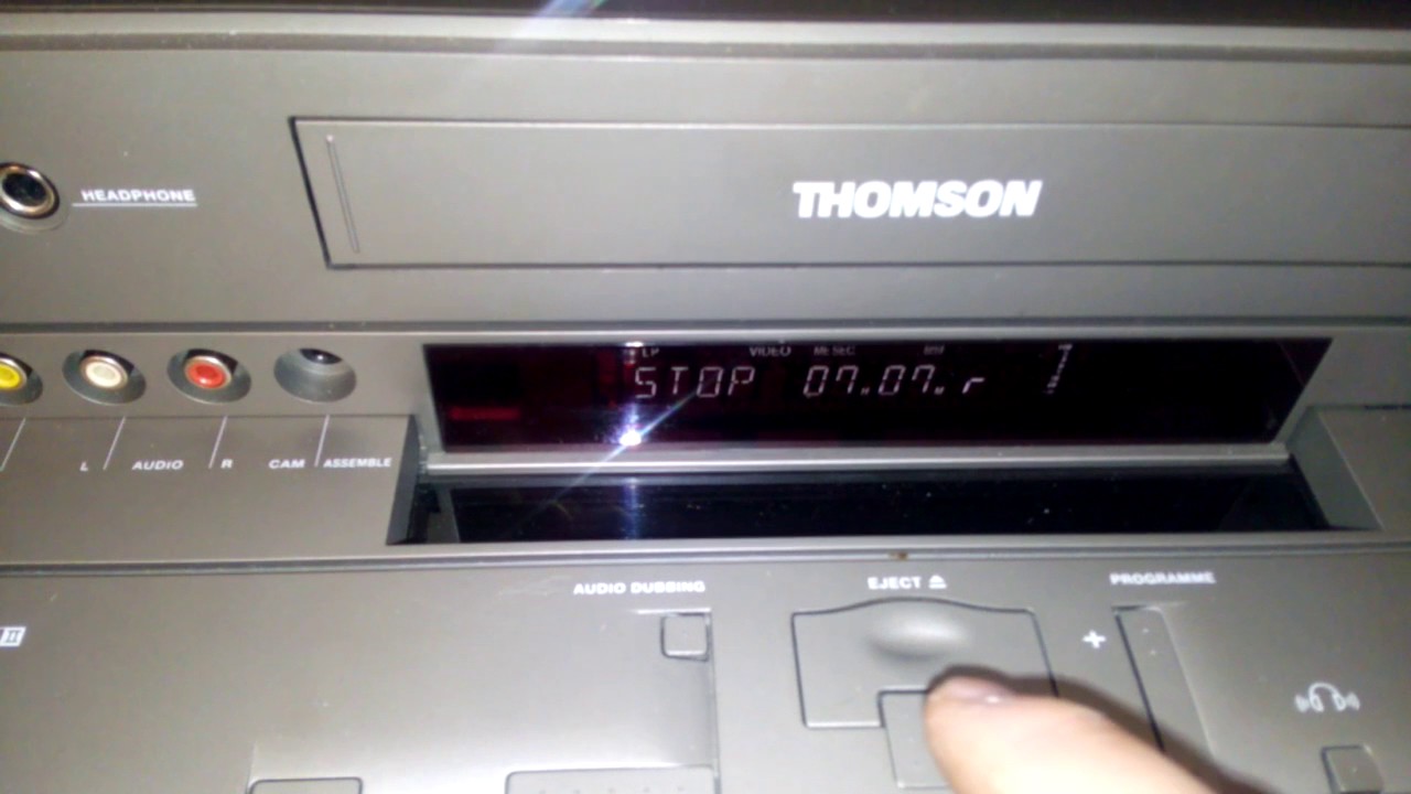 THOMSON SCENIUM VPH 7090 HIFI VIDEORECORDER - YouTube