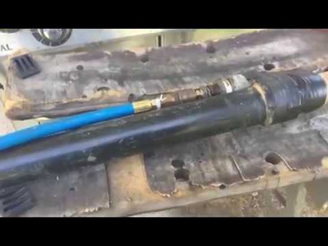 Well Clean Out Using Compressed Air Take 2 - YouTube