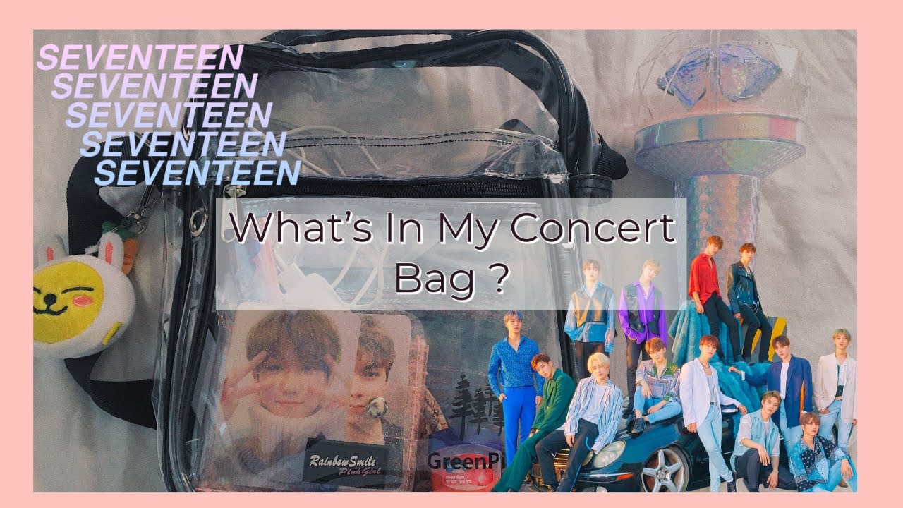 What's In My Concert Bag ? (Ode To You Edition) - YouTube