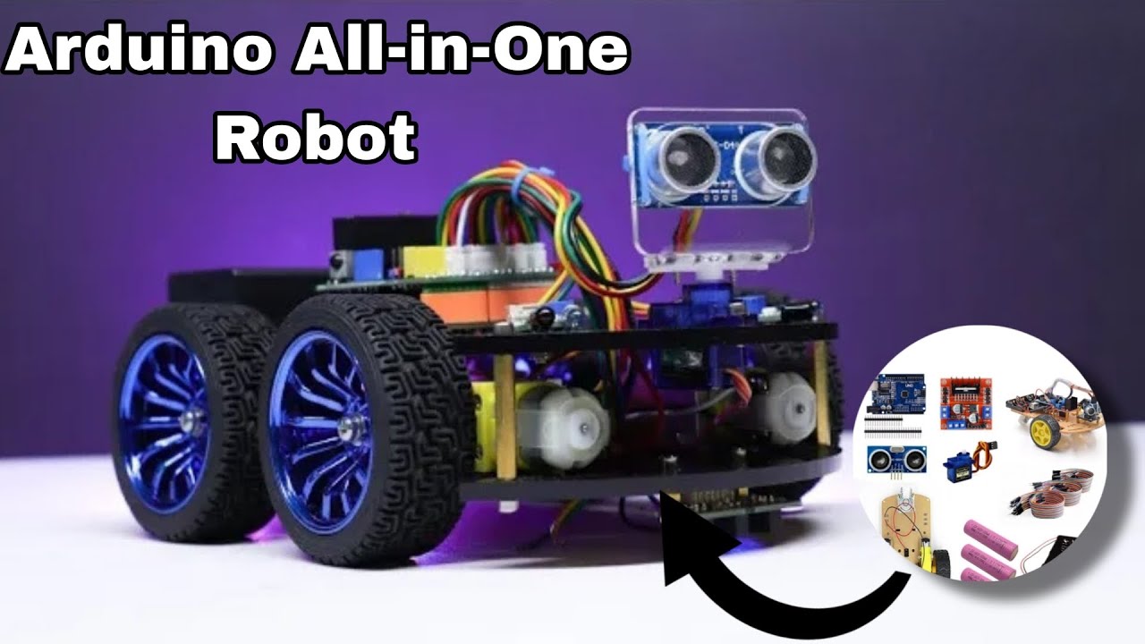 Arduino All-in-One Robot - YouTube