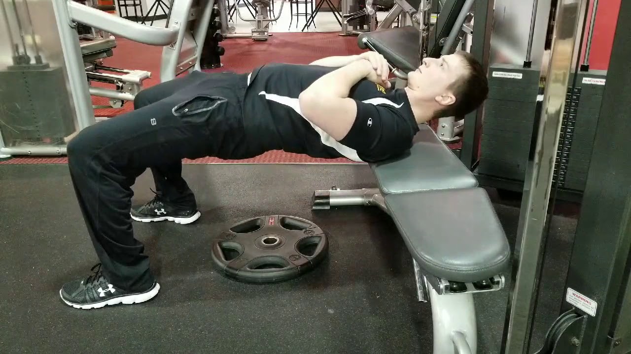 Bodyweight Hip Thrust - YouTube