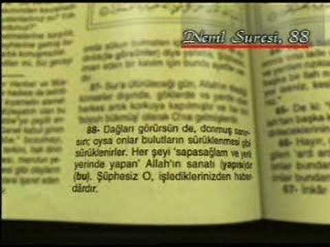 kuran mucizeleri Daglarin hareketi