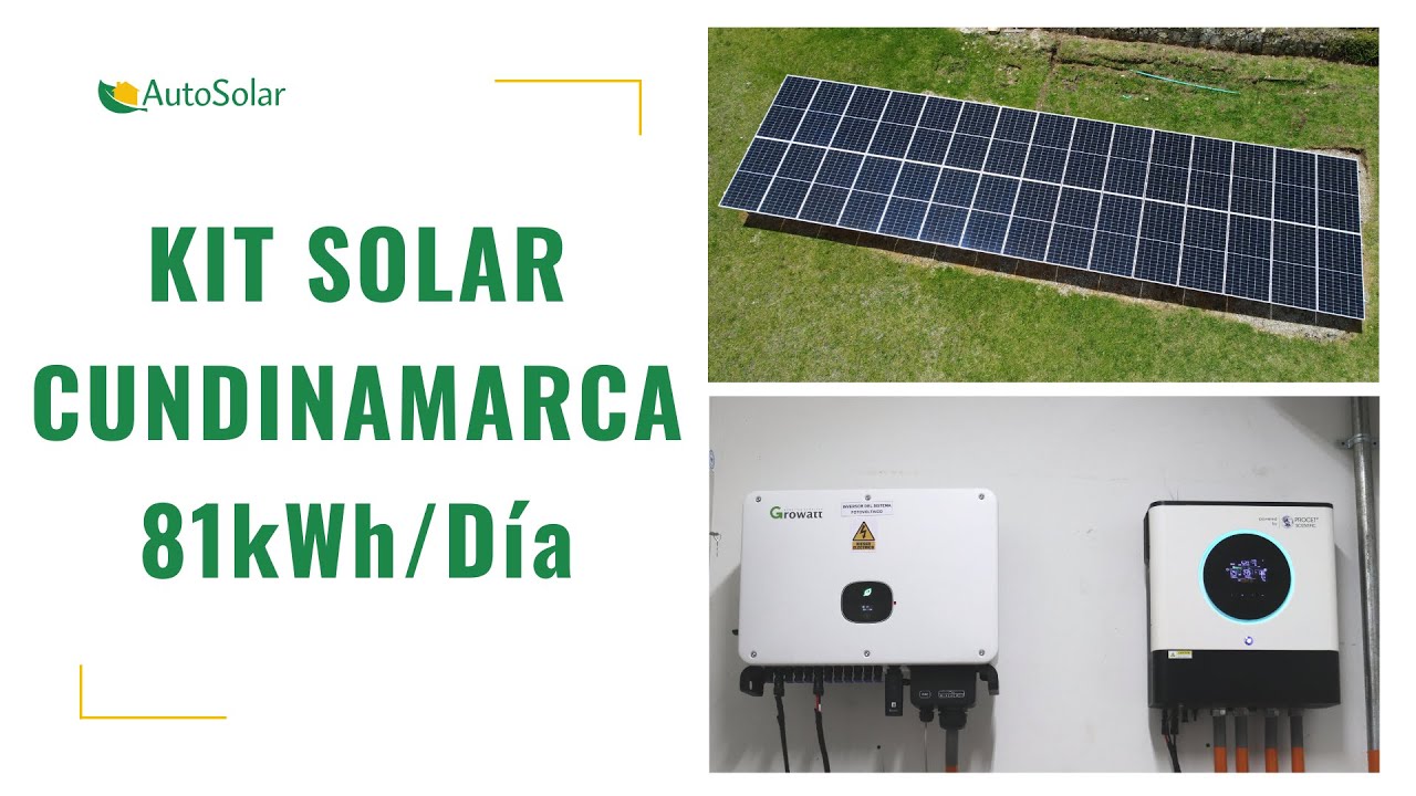 Instalación Paneles Solares 81kWh/Día | Colombia - YouTube